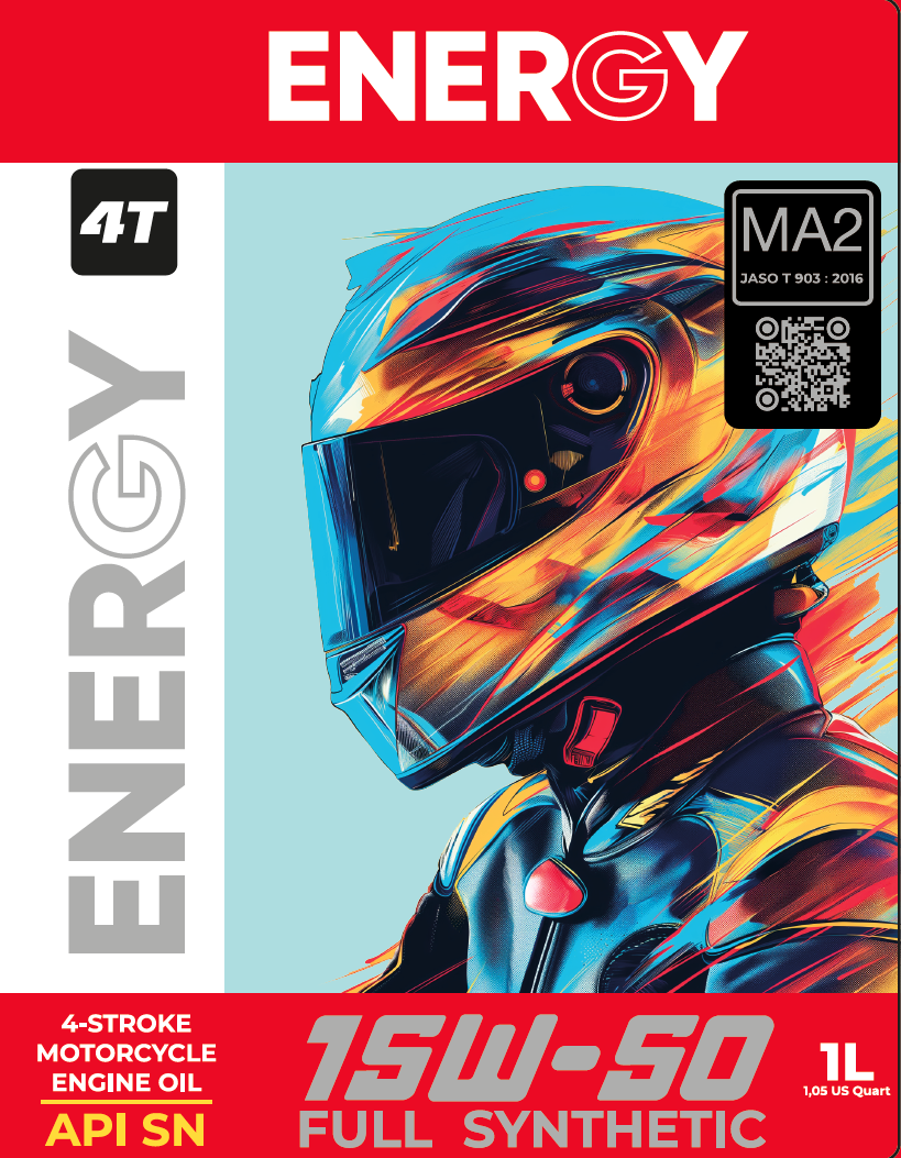 ENERGY 15W-50 API SN JASO MA2 – Energy
